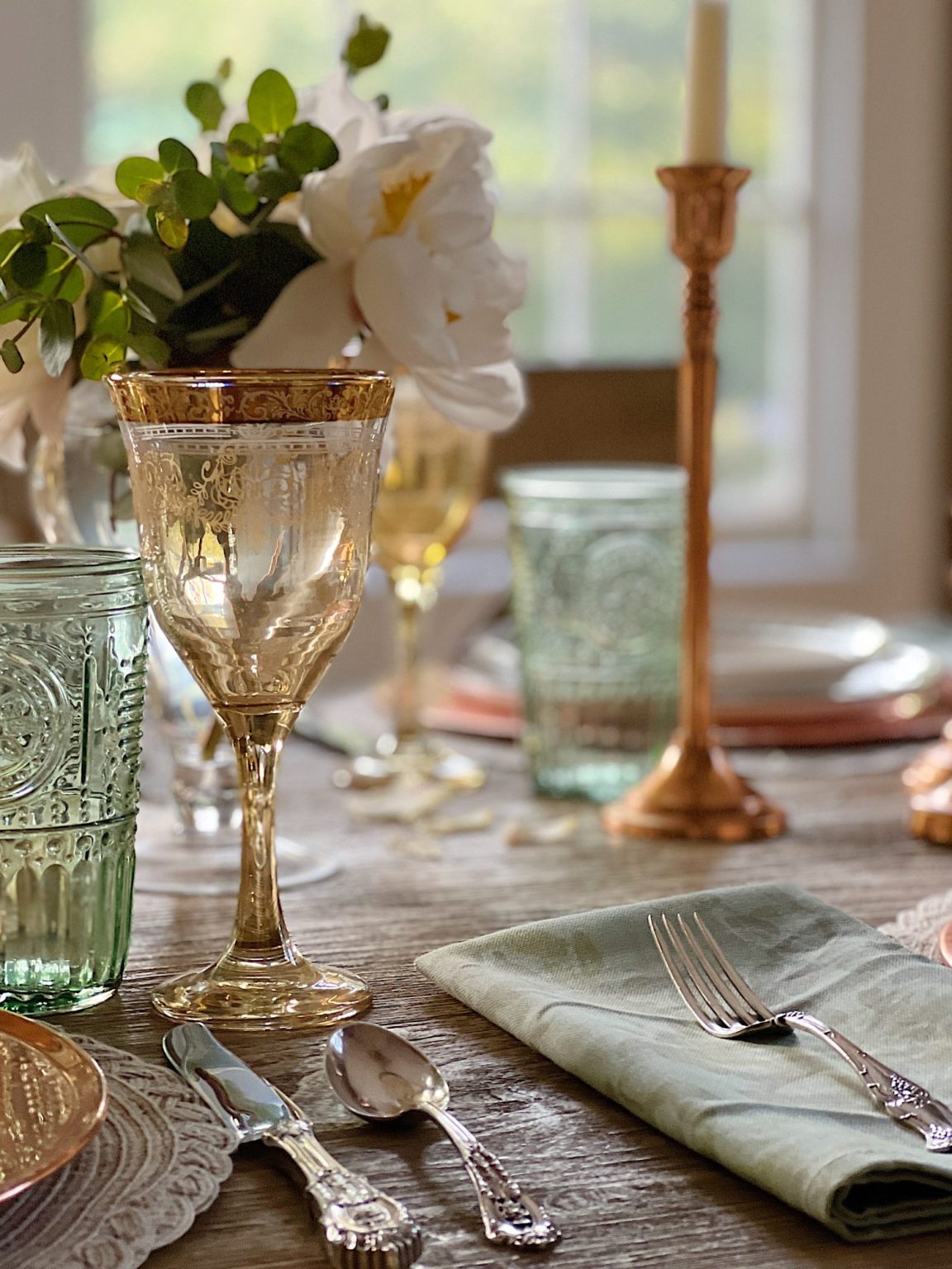 My Favorite Summer Glassware - MY 100 YEAR OLD HOME
