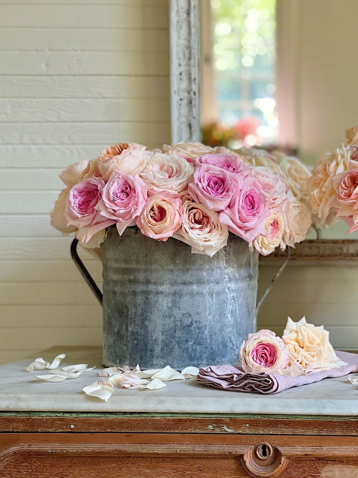Spoil Yourself With Heirloom Roses - MY 100 YEAR OLD HOME