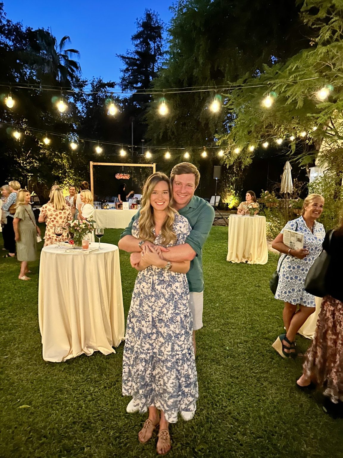 A Home to Share Book Launch Backyard Party - MY 100 YEAR OLD HOME