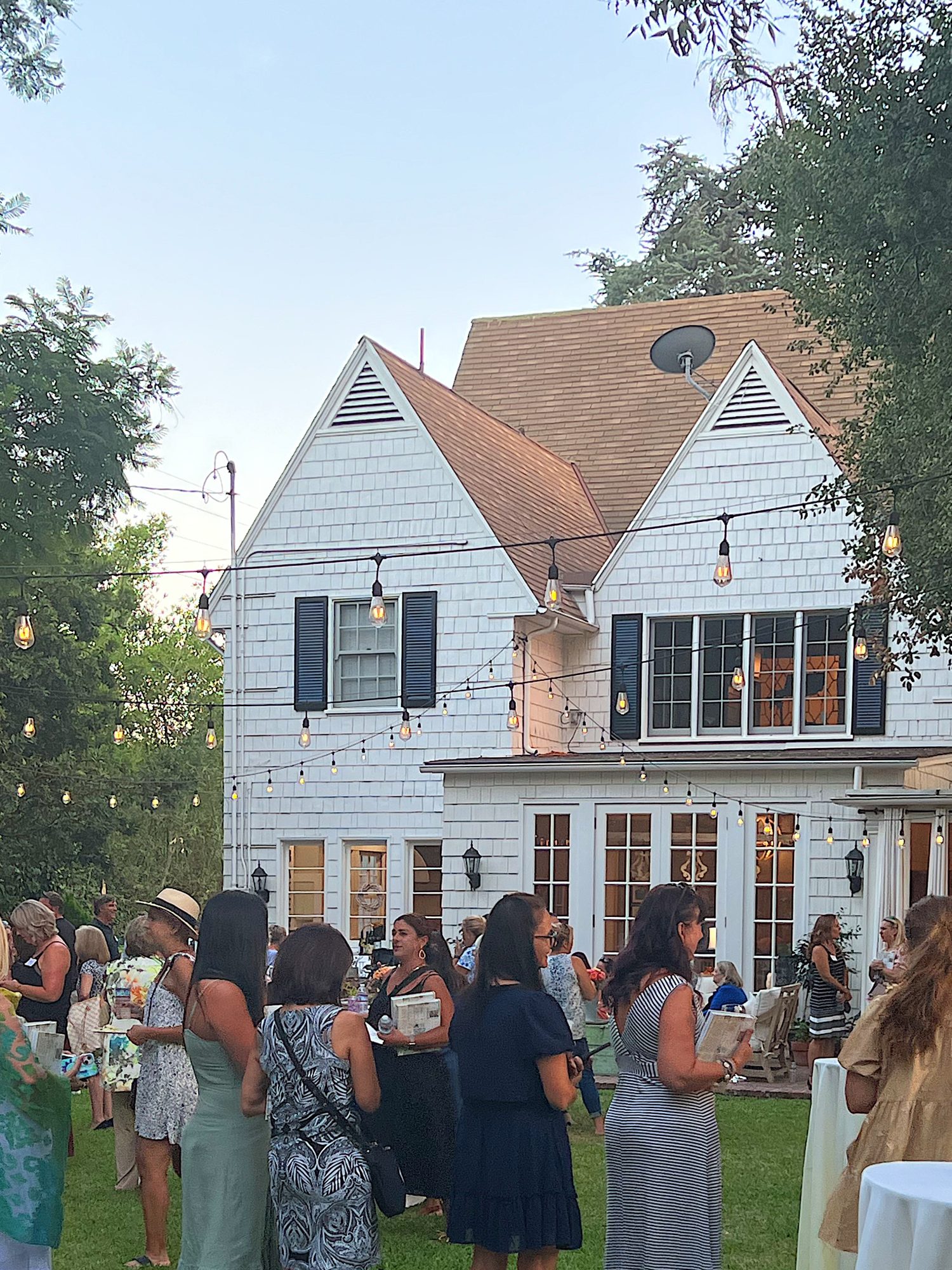 A Home to Share Book Launch Backyard Party - MY 100 YEAR OLD HOME