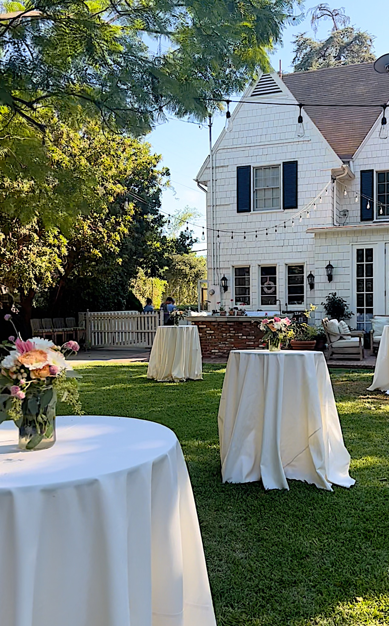 A Home to Share Book Launch Backyard Party - MY 100 YEAR OLD HOME