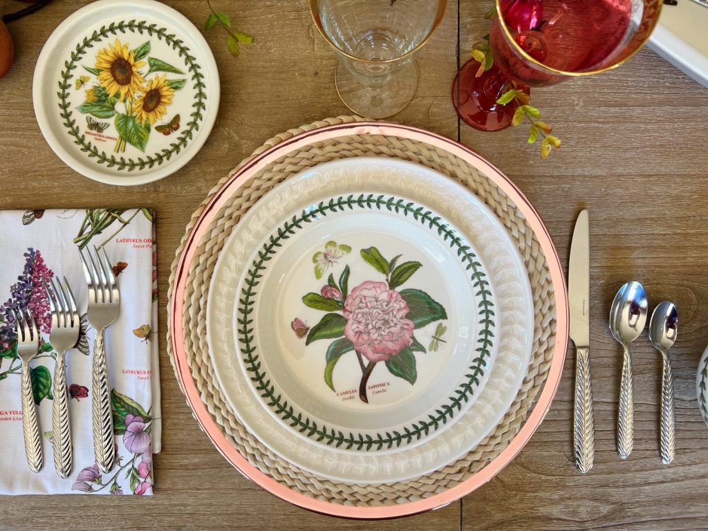 Set a Fall Table with Portmeirion Botanic Garden - MY 100 YEAR OLD HOME