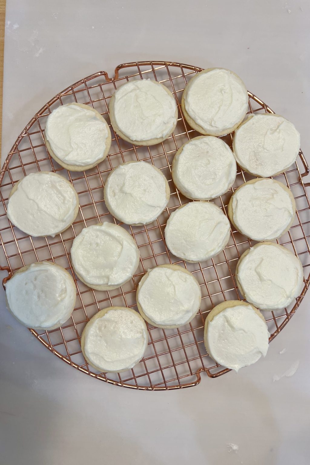 Valentine Cookies Decorated with Edible Luster Dust - MY 100 YEAR OLD HOME