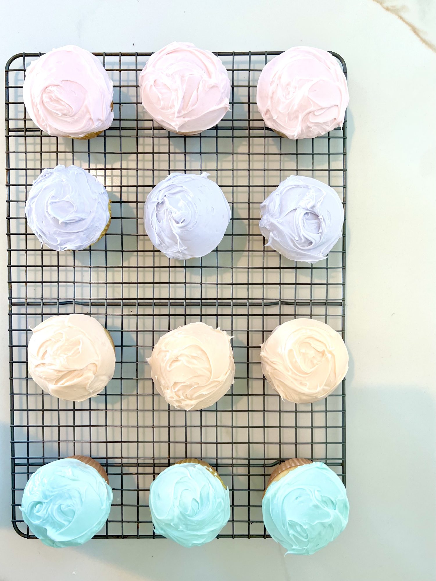 Easter Flower Cupcakes - MY 100 YEAR OLD HOME