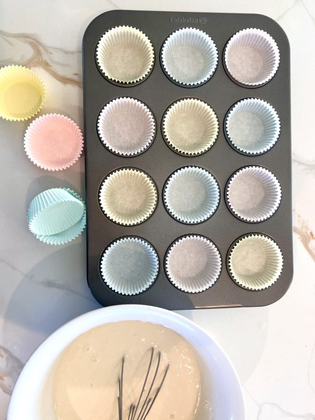 Easter Flower Cupcakes - MY 100 YEAR OLD HOME