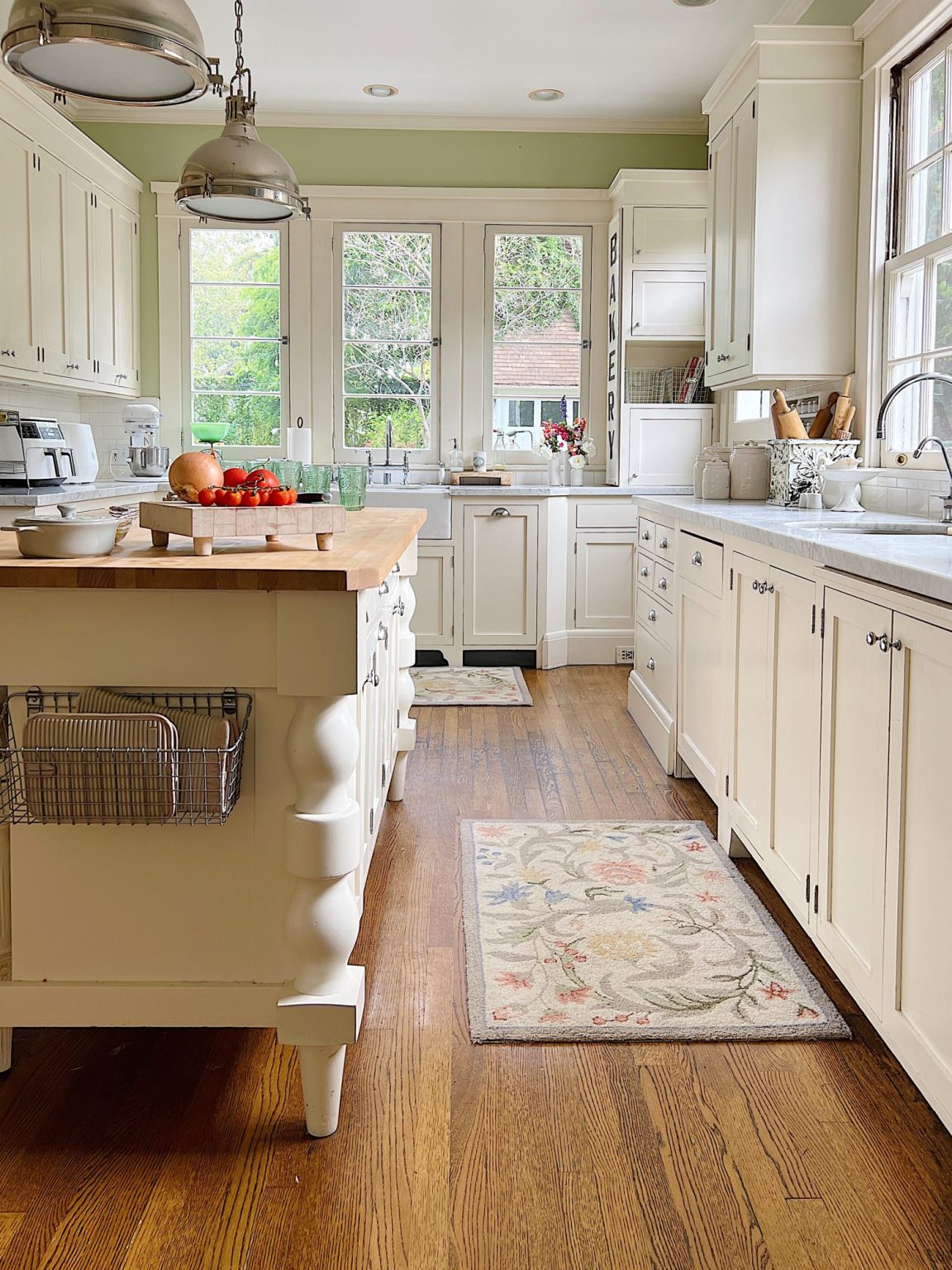 Happy Birthday to My White Farmhouse Kitchen - MY 100 YEAR OLD HOME