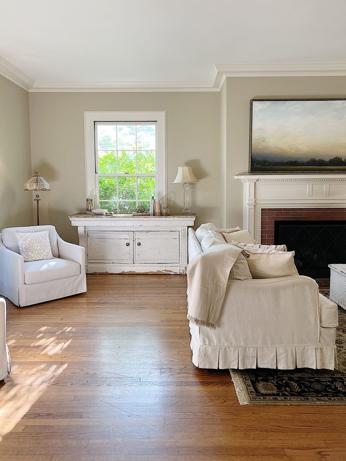 Summer Living Room Remodel - MY 100 YEAR OLD HOME