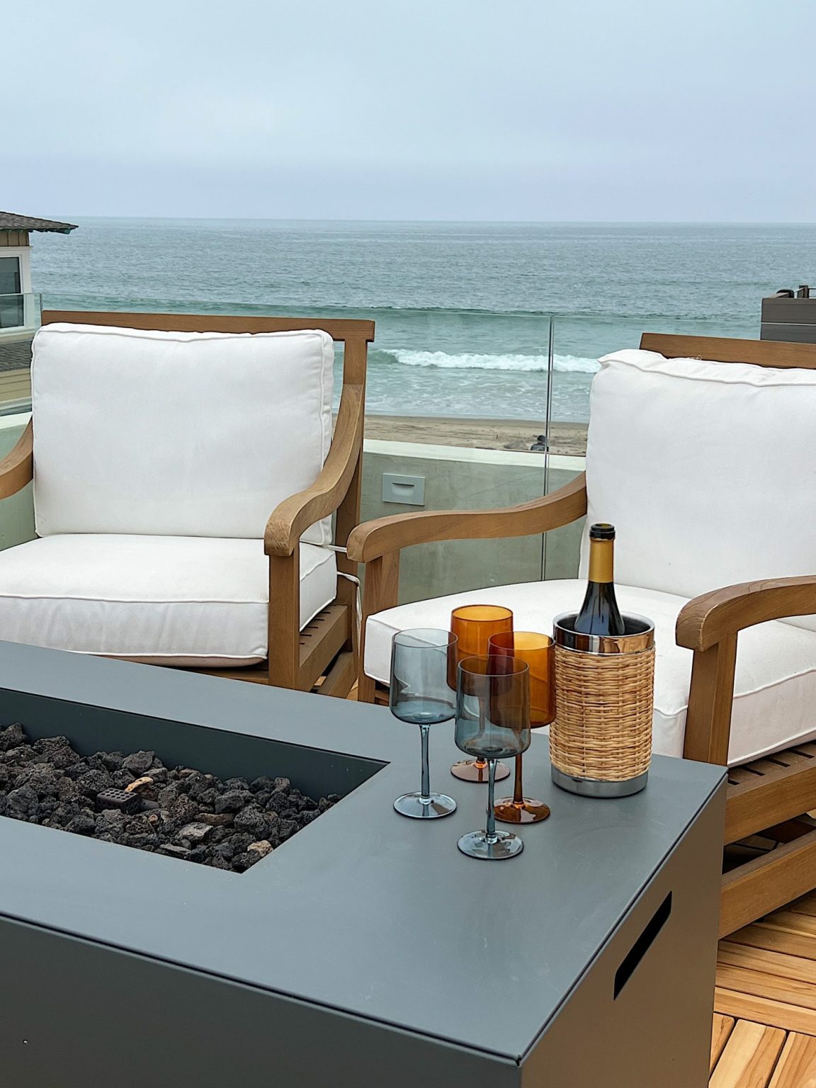 Styling Our Ocean View Deck - MY 100 YEAR OLD HOME