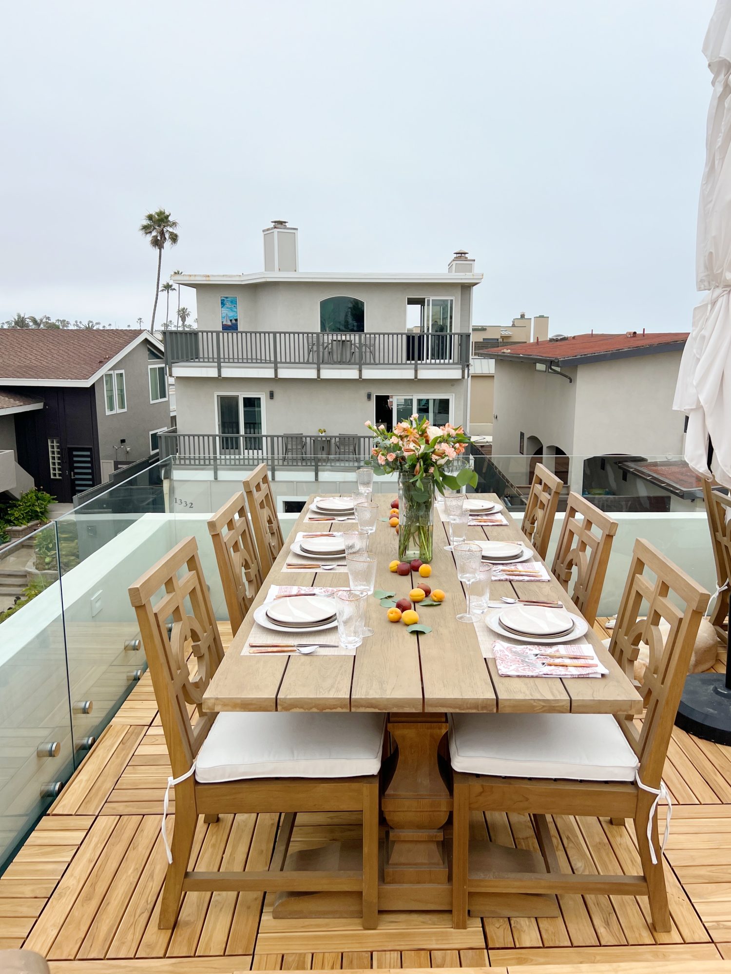 Styling Our Ocean View Deck - MY 100 YEAR OLD HOME