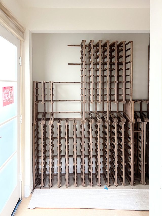 How We Built Our Home Wine Cellar at the Beach House - MY 100 YEAR OLD HOME