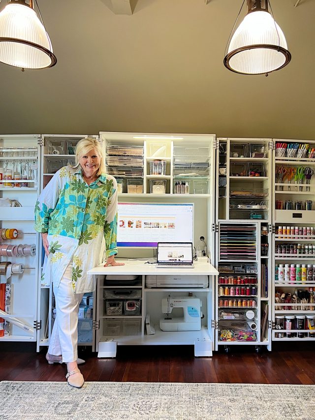 Dream Box 2 - The Best Craft Storage Cabinet Ever - MY 100 YEAR OLD HOME