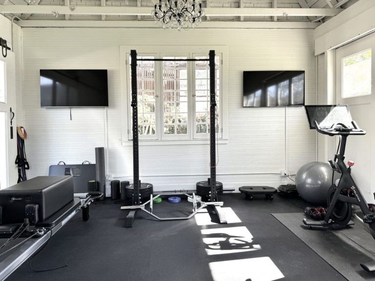 One Year Later … The Weight Room in the Carriage House - MY 100 YEAR ...