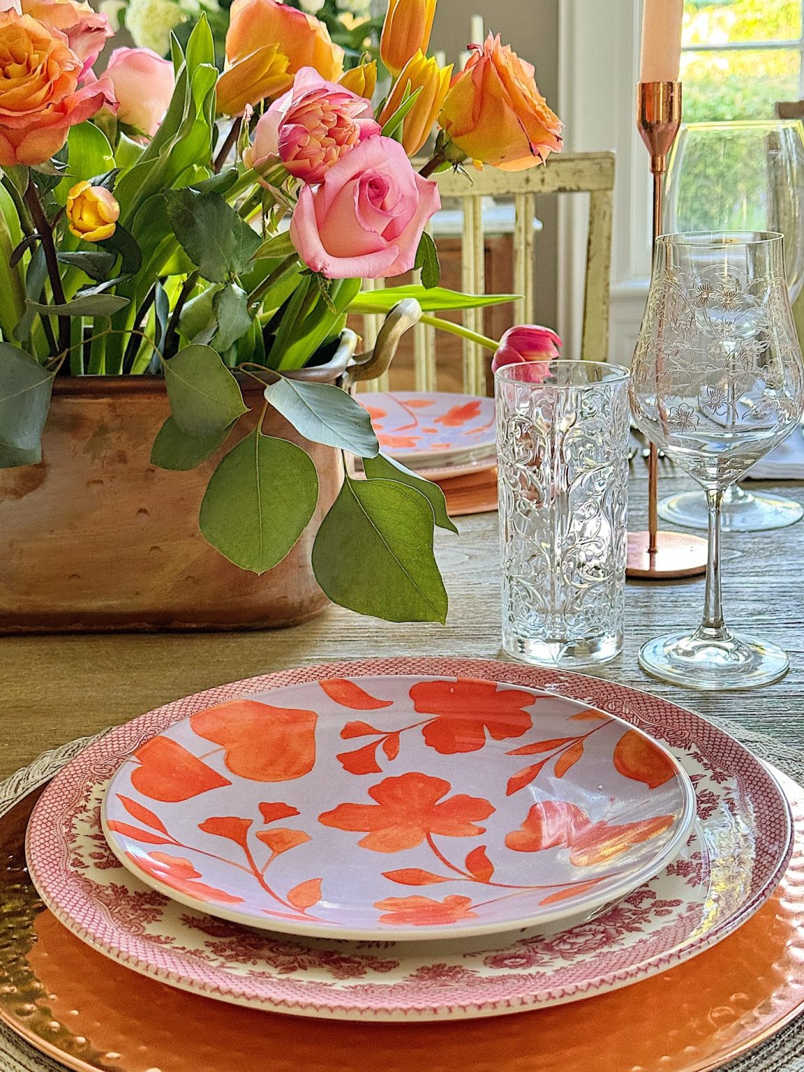 Spring Table Decor Ideas - MY 100 YEAR OLD HOME