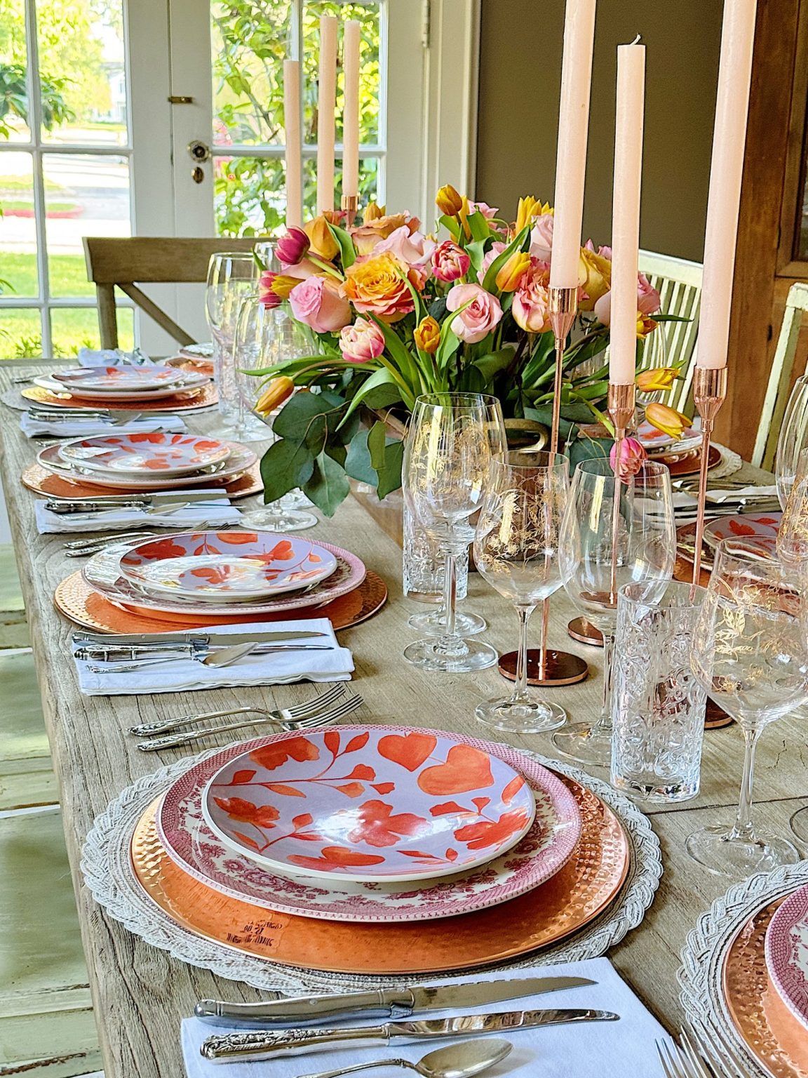 Spring Table Decor Ideas - MY 100 YEAR OLD HOME