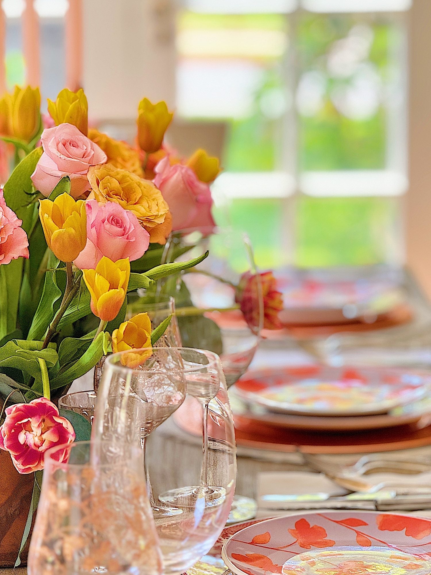 Spring Table Decor Ideas - MY 100 YEAR OLD HOME