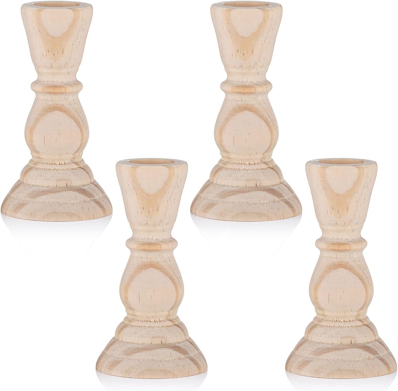 Floral Candlesticks: A Fresh Spring Decor Idea - MY 100 YEAR OLD HOME