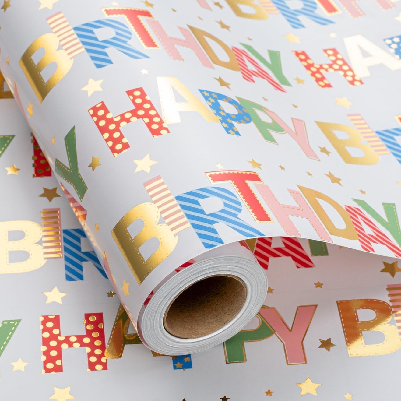 The Cutest Custom Wrapping Paper DIY - MY 100 YEAR OLD HOME