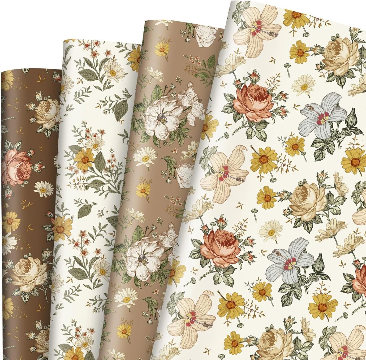 Why I Love Vintage Wrapping Paper - MY 100 YEAR OLD HOME