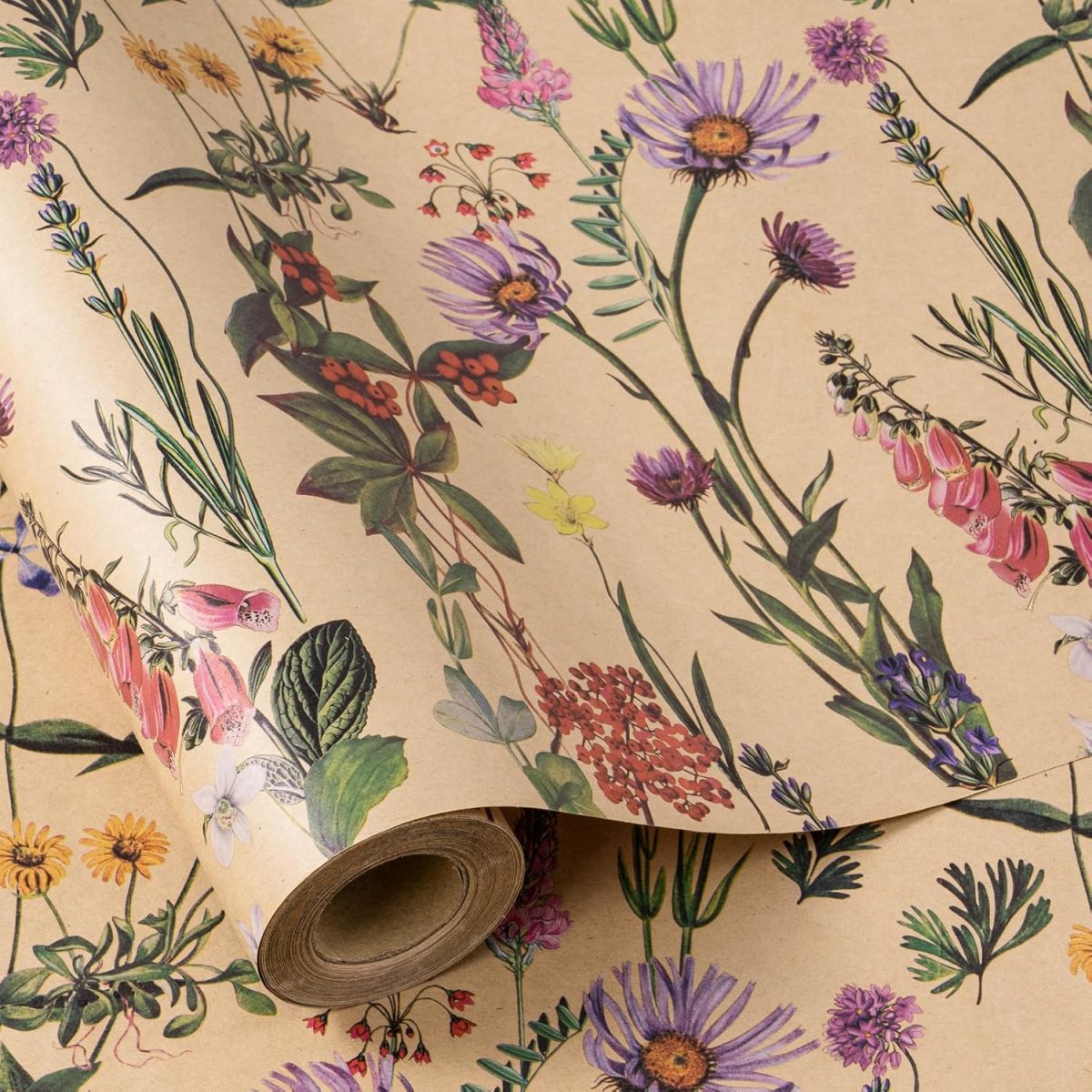 Why I Love Vintage Wrapping Paper - MY 100 YEAR OLD HOME