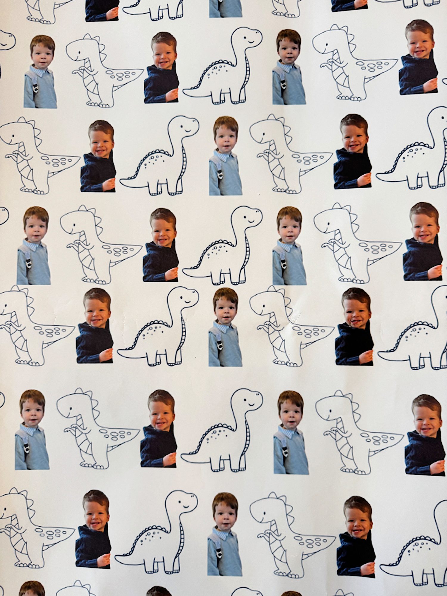 The Cutest Custom Wrapping Paper DIY - MY 100 YEAR OLD HOME