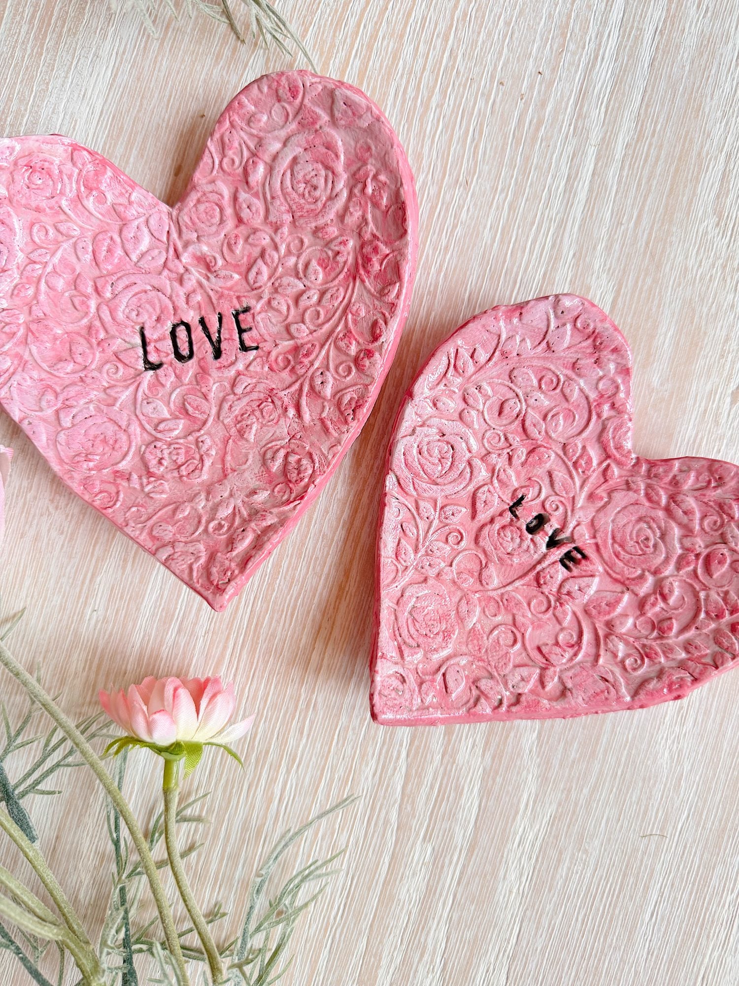 Clay Heart Ring Dishes - MY 100 YEAR OLD HOME