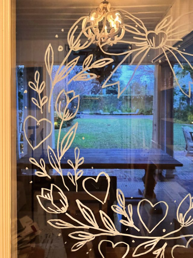 February Window Wreaths - MY 100 YEAR OLD HOME